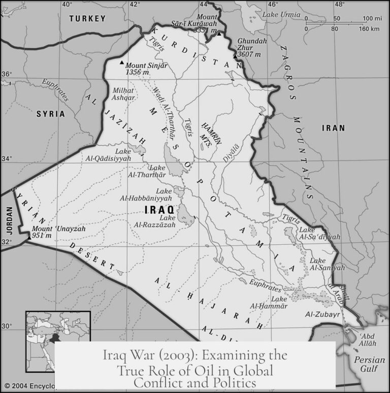 Iraq War (2003): Examining the True Role of Oil in Global Conflict and ...