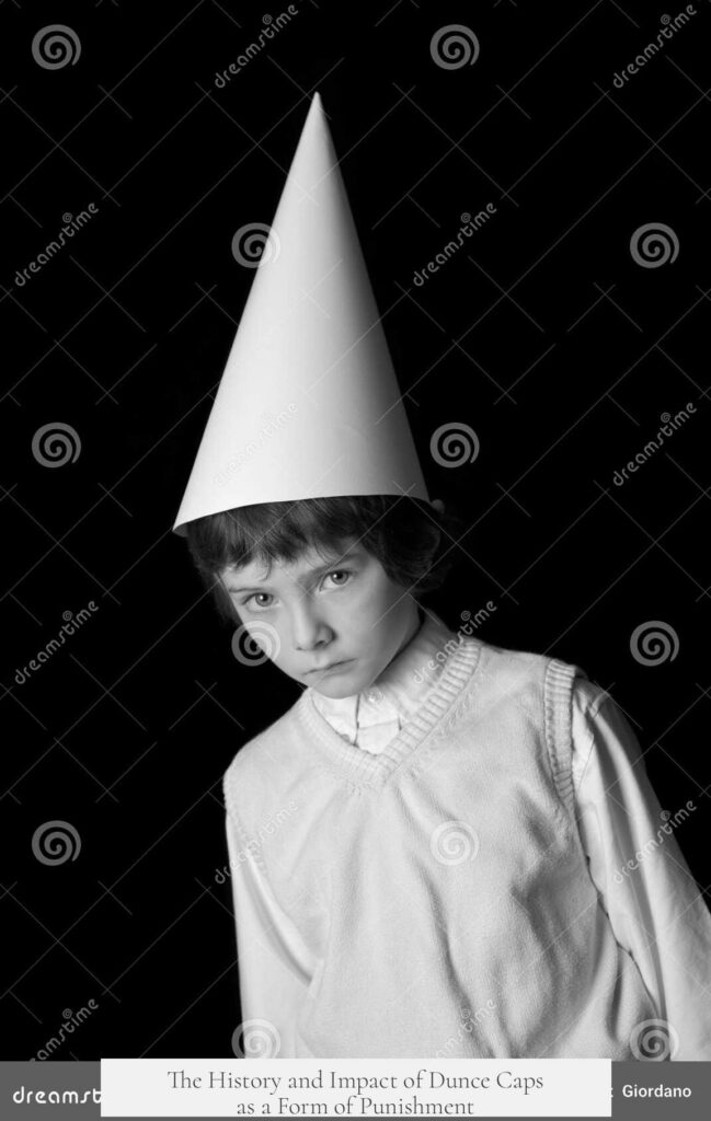 The History and Impact of Dunce Caps as a Form of Punishment – Vintage ...