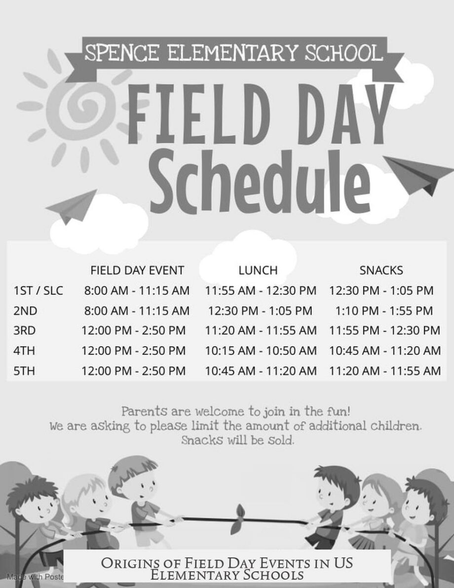 Origins of Field Day Events in US Elementary Schools – Vintage – Old is ...