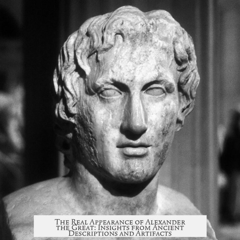 The Real Appearance of Alexander the Great: Insights from Ancient ...